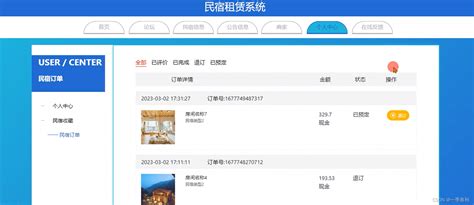 基于springbootvue民宿租赁系统设计与实现 Csdn博客