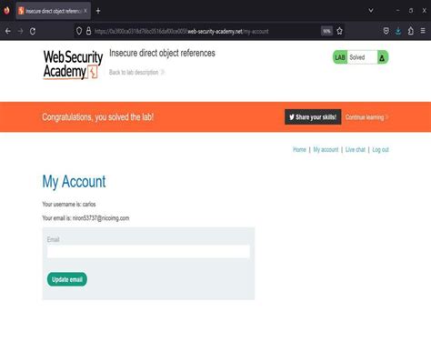 Insecure Direct Object Reference Idor Vulnerability Geeksforgeeks