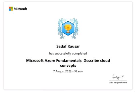 Sadaf Kausar On Linkedin Beautiful Content I Enjoyed Learning New Things From Microsoft Azure