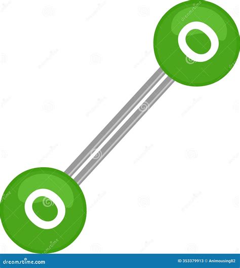 Illustration Molecular Structure Oxygen Stock Illustration Illustration Of Connection Science