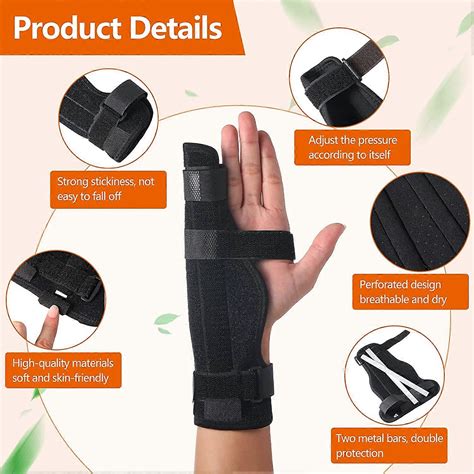 Metacarpal Finger Splint Hand Splint Pink Splint Support Sleeves