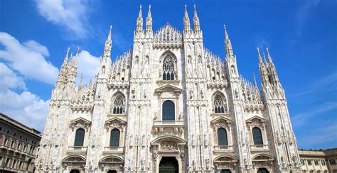 Download Front View Of Milan Cathedral Wallpaper