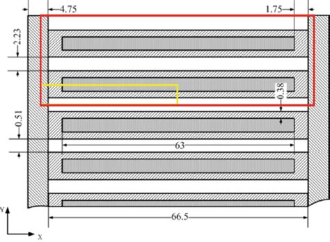 The Structure Of The Plate Type Fuel In Mtr Reactor Download Scientific Diagram