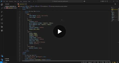 Webdevelopment Javascript Html Css Tictactoe Prodigyinfotech
