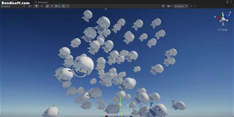 A Lot Of Gura Same Boids Algorithm R Unity3d