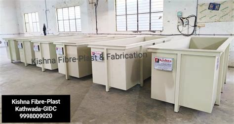 Seven Tank Phosphating Pretreatment Pp Tank At Rs 35000 Piece Polypropylene Tank In Ahmedabad