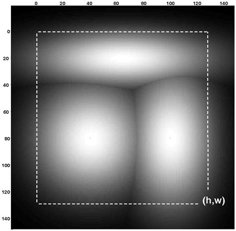 processing scheme of the model of saliency based visual attention