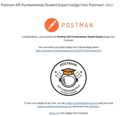 Lovelesh Debnath On Linkedin Apis Postman Certification