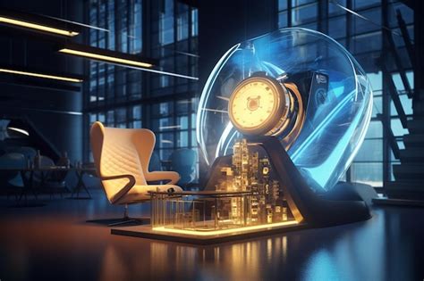 Premium Photo Graphic Illustrating The Relationship Between Generative Ai