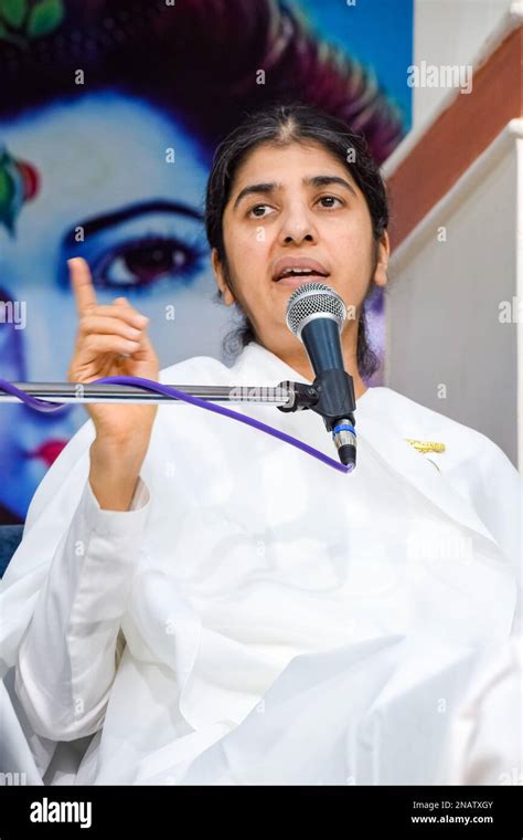 New Delhi India October 16 2022 Bk Shivani During Meditation