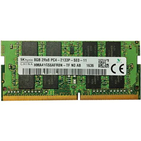 خرید و قیمت رم لپ تاپ Ddr4 دو کاناله 2133 مگاهرتز هاینیکس مدل Hma41gs6afr8n ظرفیت 8 گیگابایت ترب