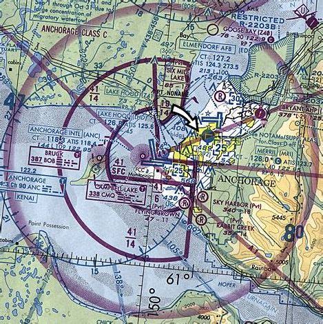 Sectional Air Map Made Of Plastic
