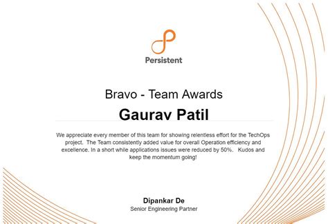 Gaurav Patil On Linkedin Persistentsystems Seebeyondriseabove