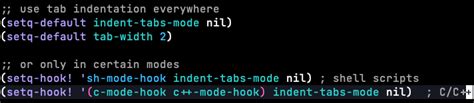 我想了解下 Emacs 下的缩进到底是怎么设置的😥 Emacs General Emacs China
