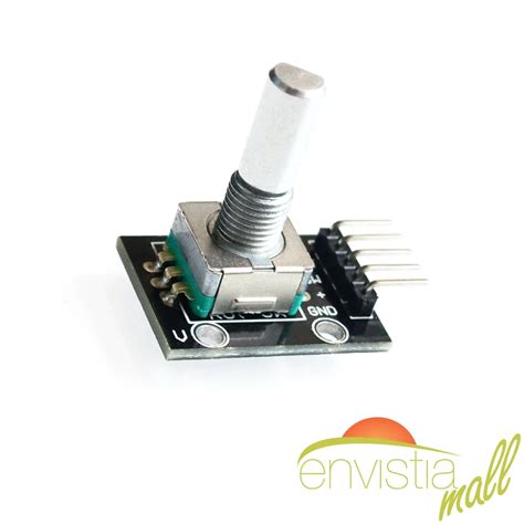 Rotary Encoder Rotation Sensor Module With Pushbutton Switch For