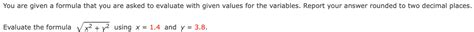 Solved You Are Given A Formula That You Are Asked To Chegg