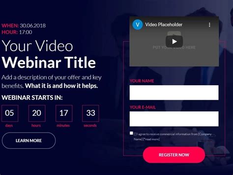 Responsive Landing Page Using Html5 And Css3 Upwork