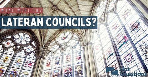 What Were The Lateran Councils