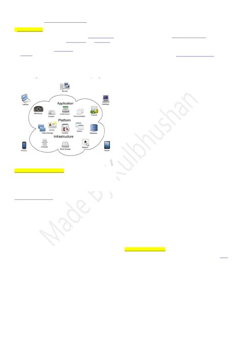 Cloud Computing Notes 1 Unit 2 Cloud Computing Cloud Computing Cloud Computing Is The On