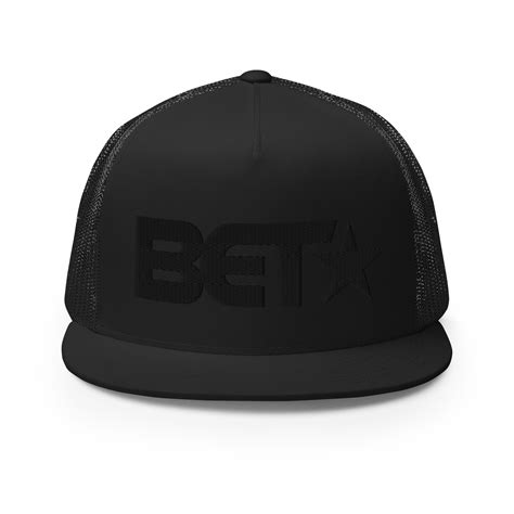 Bet Classic Logo 5 Panel Trucker Cap Paramount Shop