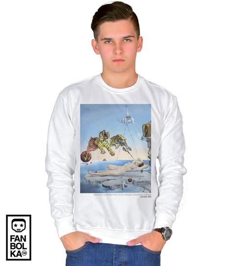 Свитшот Дали Полет Пчелы Вокруг Граната Интернет магазин Fanbolka