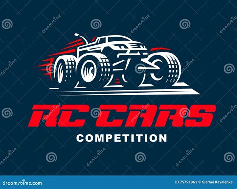 Radio Controlled Machine Rc Stock Vector Illustration Of Recreation Monster 75791061