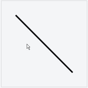 Fabricjs Diagonal Lines Hovercursor And Selectable Stack Overflow