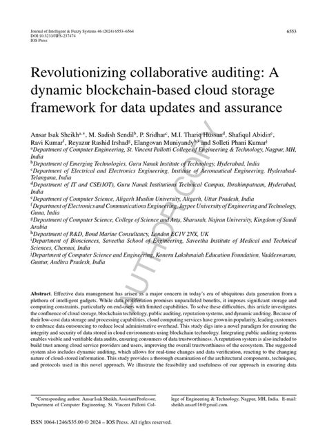 Jifs237474 Revolutionizing Collaborative Auditing A Dynamic Blockchain Based Cloud Storage