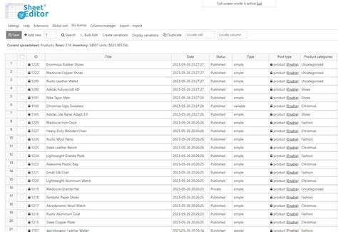How To Bulk Edit WooCommerce Product Status