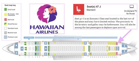 Hawaiian Airlines Airbus A330 Seat Map 47j Jimaifandis Blo… Flickr