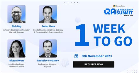 Qa Leadership Summit Winter 2023 Edition Virtual Event By