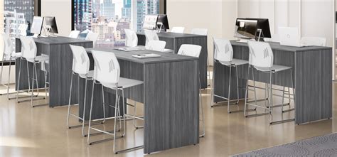 High Top Collaboration Table Us Discount Office Furniture