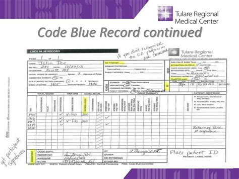Ppt Code Bluerapid Response Documentation Module Powerpoint