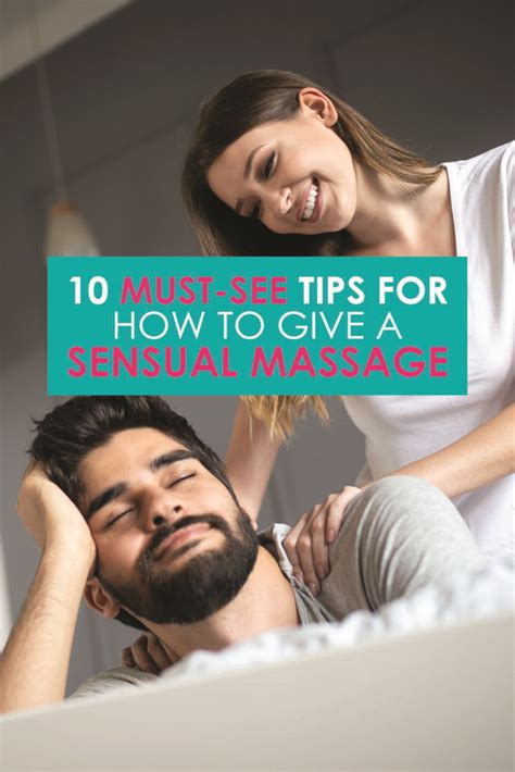 Learn How To Give A Sensual Massage With 15 Helpful Tips Artofit