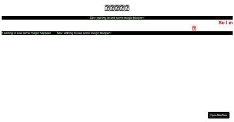 react marquee forked codesandbox