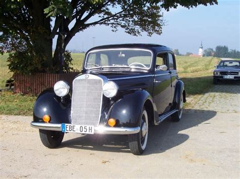 Mercedes Benz 170 - automotive experience