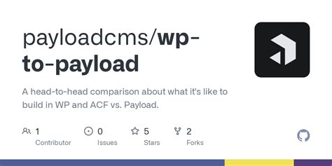 Github Payloadcms Wp To Payload A Head To Head Comparison About What