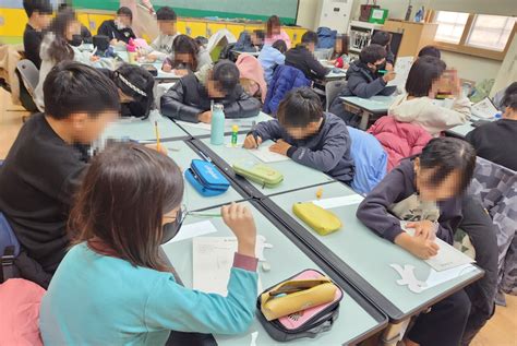 대하초등학교 성남교육지원청과 함께하는 학생 인성교육 인성교육 현장 사진 수업 사례