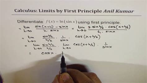 Derivative Of Cos X 1 By First Principle At Kimberly Borges Blog