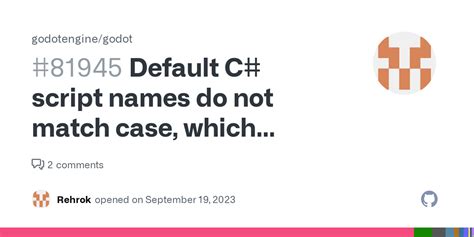 Default C Script Names Do Not Match Case Which Prevents Export Variables From Appearing In