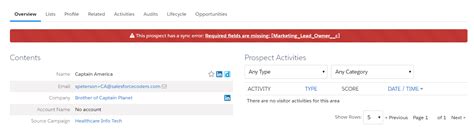 Pardot Sync Errors Solve Your Salesforce Connector Sync Error Queue