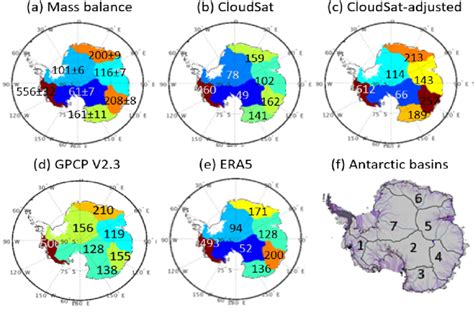 3 2 Annual Snowfall Rate Estimated From Various Products For Each Of Download Scientific