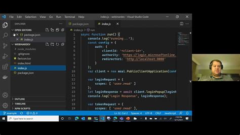 Getting Started With The Microsoft Graph Sdk From Your Javascript Apps Youtube