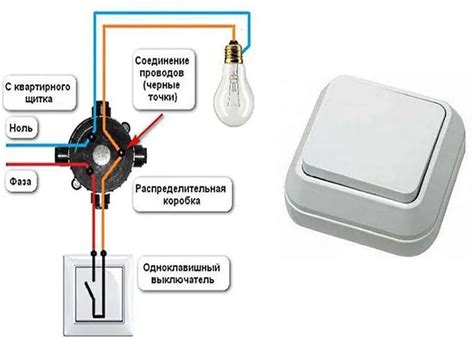 Схема соединения проводов