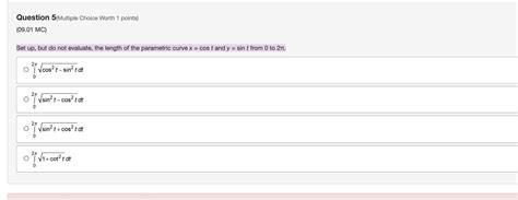 Solved Question Multiple Choice Worth Points MC Chegg