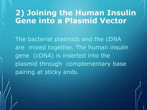 Recombinant Dna Technology Ppt Biotech And Biomedical Industry Industries