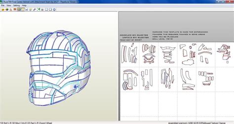 Foam Templates Cosplay