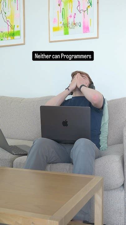 Programmers Cant Do This 🤦‍♂️ Programming Coding Code Tech