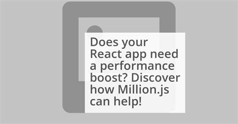 React Jobs On Linkedin How A Simple Library Can Boost Your React Apps Performance