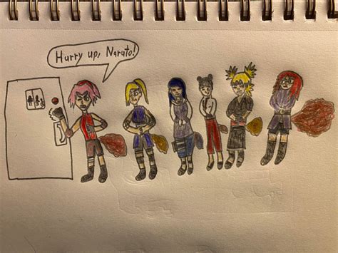 Naruto Girls Desperate To Poop Request By Jackgoblin74 On Deviantart